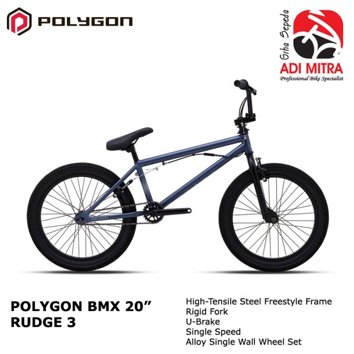 Polygon Rudge 3 Sepeda BMX Anak 20 inch | Lazada Indonesia