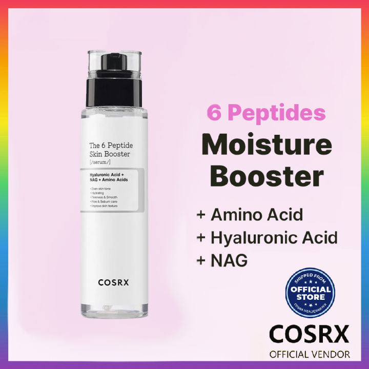 COSRX The 6 Peptide Skin Booster Serum, 6 Peptide Complex for multiple ...