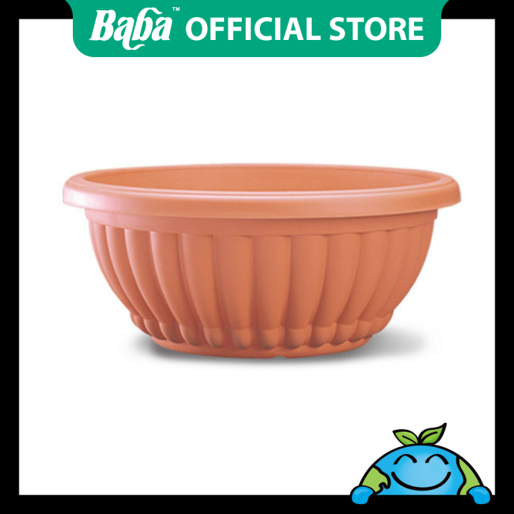 Baba BI-206 Shallow Pot Pasu Bunga - For Indoor and Outdoor Plant ...