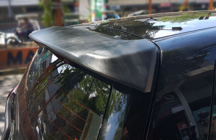 TOYOTA WIGO 2014 - 2022 SPOILER WING WITH 3RD BREAK LIGHT / REAR ...