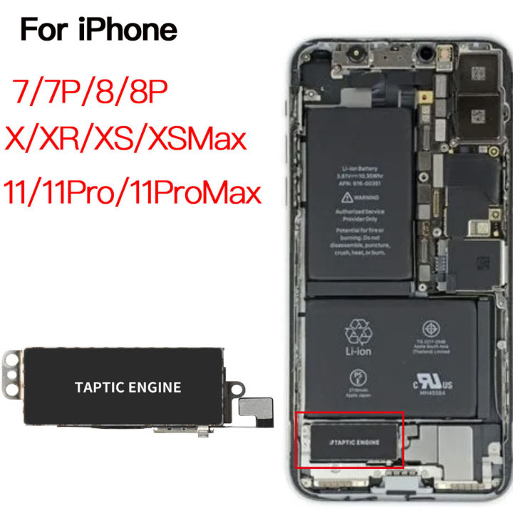 Taptic Engine Replacement for iPhone 7 8 X XR XS 11 Pro Max Vibrator ...