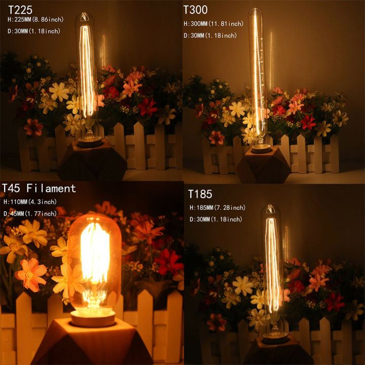 【ready Stock】home Wi Vintage Retro Filament Edison Antique Dimmable