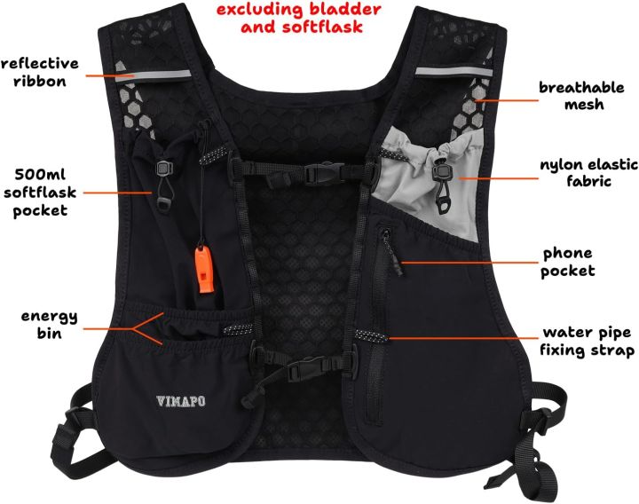 Running Hydration Vest Backpack, Trail Running Vest For Men & Women ...