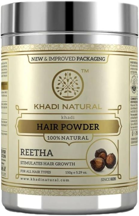 Khadi natural Reetha Hair Powder 150 Grams | Lazada