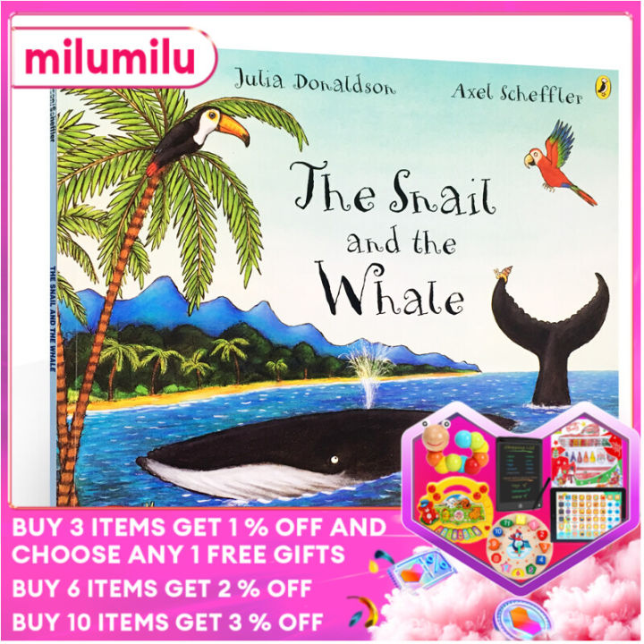 milu Original English Gift Audio The Snail and the WhaleJulia Donalson ...