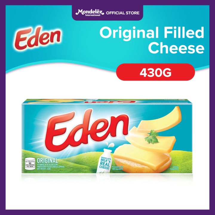 Eden Original - Processed Filled Cheese 430g with Milk Vitamins A & B2 ...