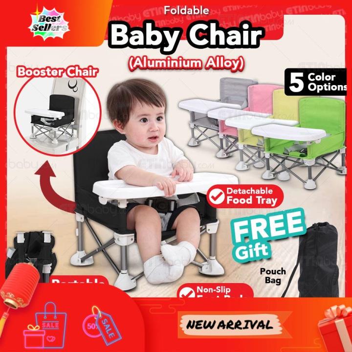 ⭐READY STOCK⭐ Foldable Baby Chair Kerusi Healing Lipat Kanak Portable ...