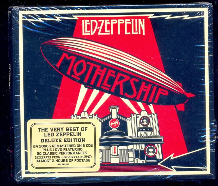 Led Zeppelin - Mothership - Rock Metal [ CD + DVD ] | Lazada