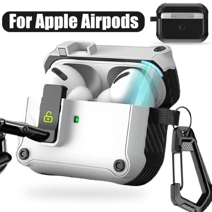 Magnetic Protective Cover Case compatible with Apple Airpods 1 2 3 ...