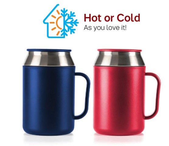 Tupperware Insulated Mug 400ml | Lazada