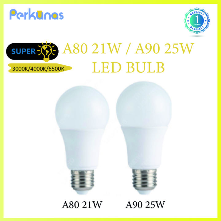 PERKUNAS A80 21W / A90 25W LED BULB | Lazada