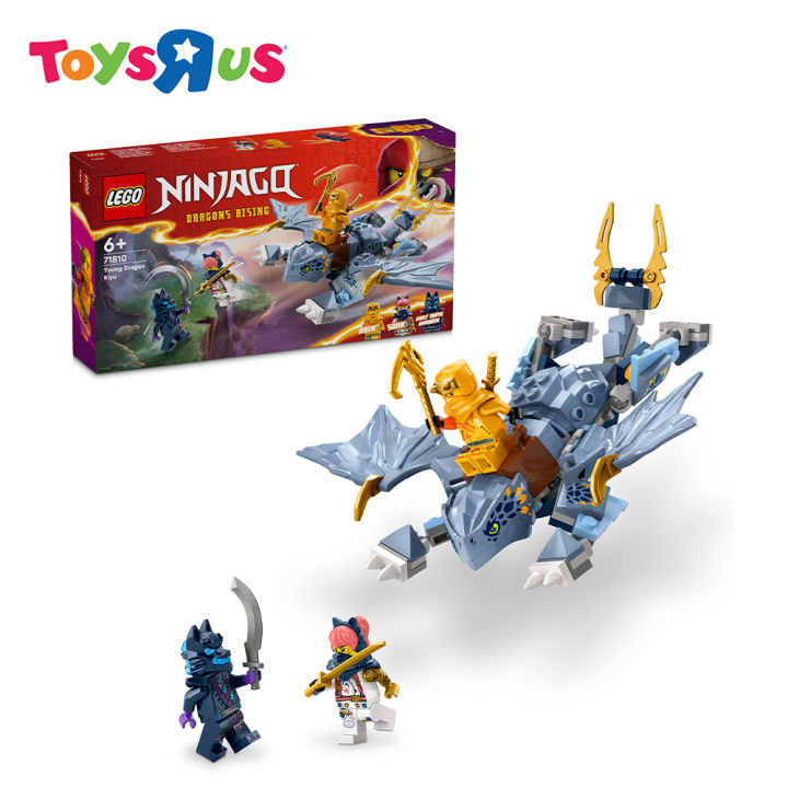 NINJAGO® Dragons Rising Young Dragon Riyu 71810, Ages 6+, Building ...