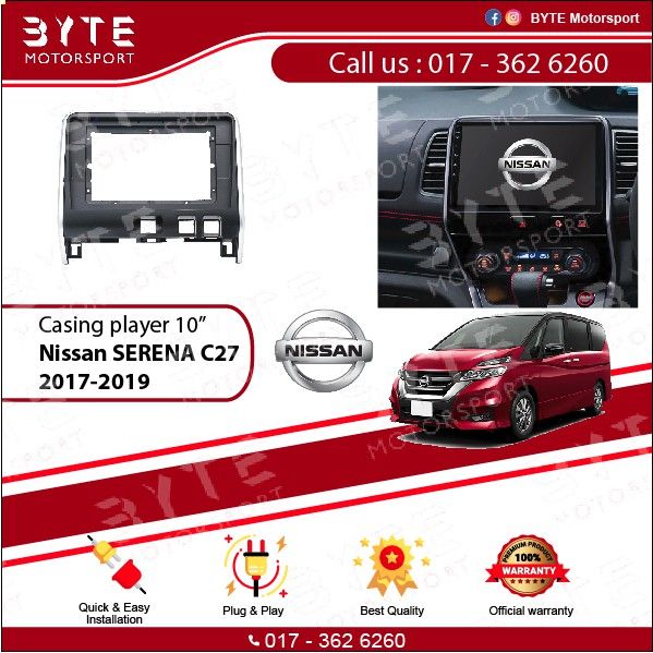 VESCUS 🦂️ Android Nissan Serena C27 2017-2019 T3L Android player 💥 FOC ...