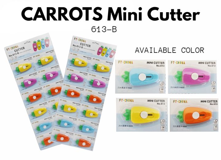 CARROTS Mini Cutter cute and Affordable Cutter High Quality | Lazada PH