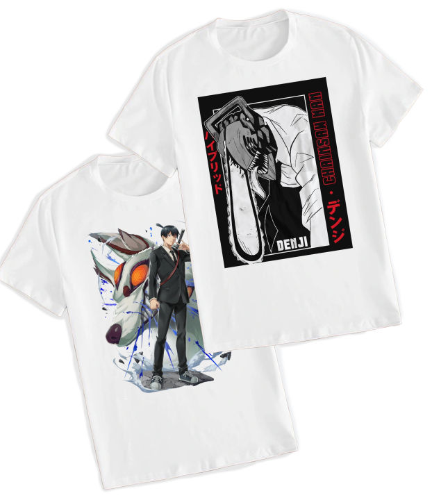 Chainsaw Man Anime Graphic Print Oversized T Shirt | Lazada PH