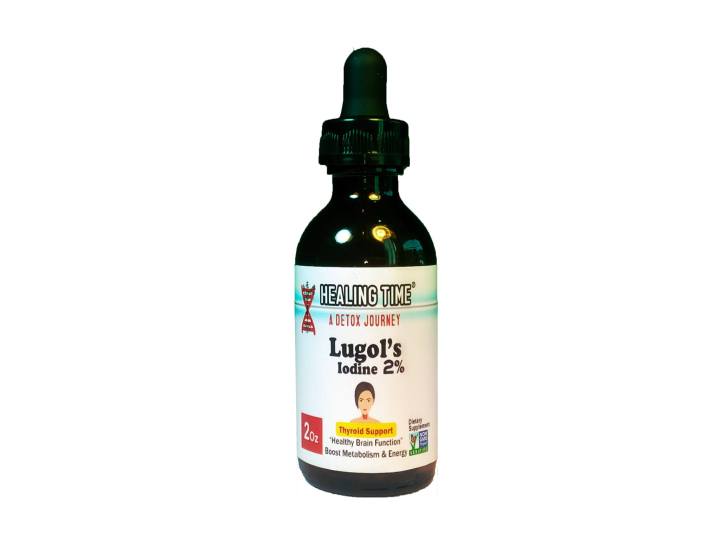 Lugol's Iodine solution 2% Drop dispenser Dietary Supplement-Helps form ...