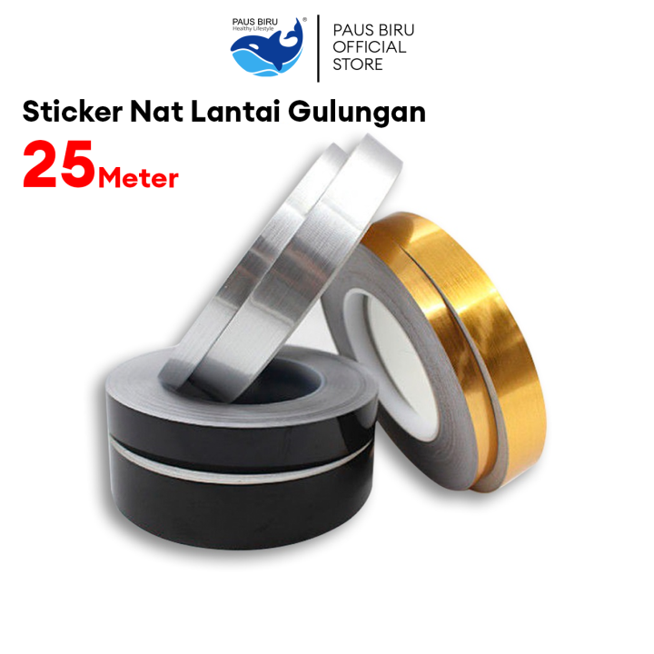 Gulungan sticker pembatas nat keramik panjang 25 meter | Lazada Indonesia