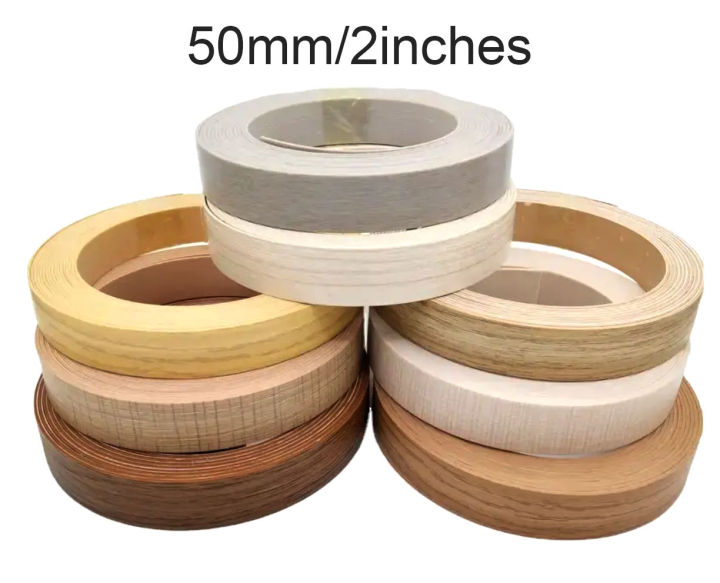 50mm Edging / Edge Band PVC / 2inches Need adhesive to install / 2 ...