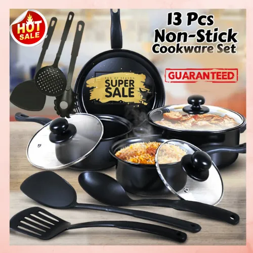 RNC COOKWARE SET 13 PCS/KITCHEN TOOLS SET/ KALDERO/KAWALI/ SANDOK ...