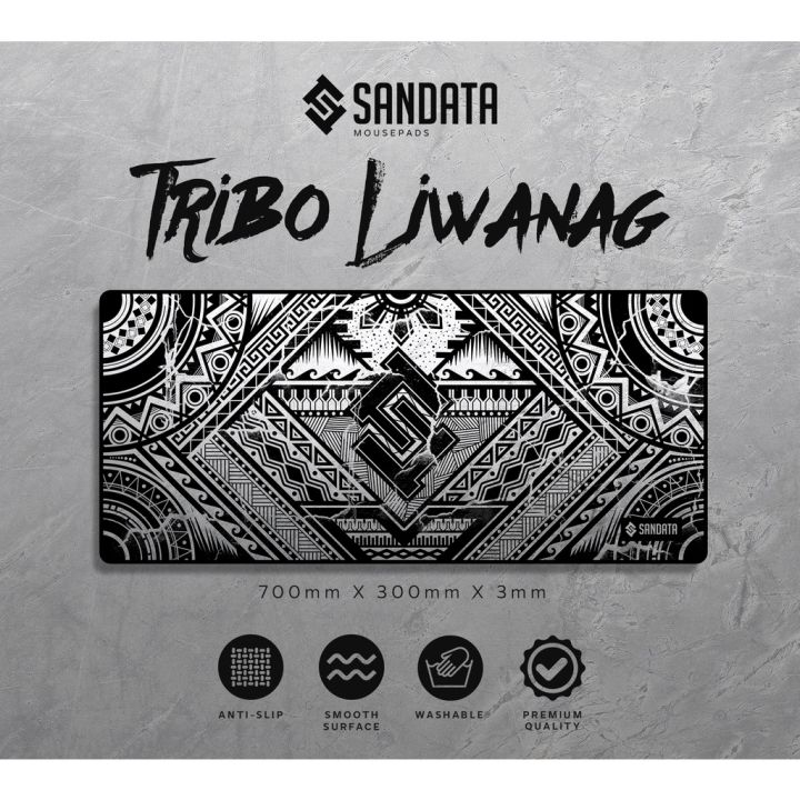 Sandata | TRIBO LIWANAG | Extended Mousepad | Stitched Edge | Gaming ...