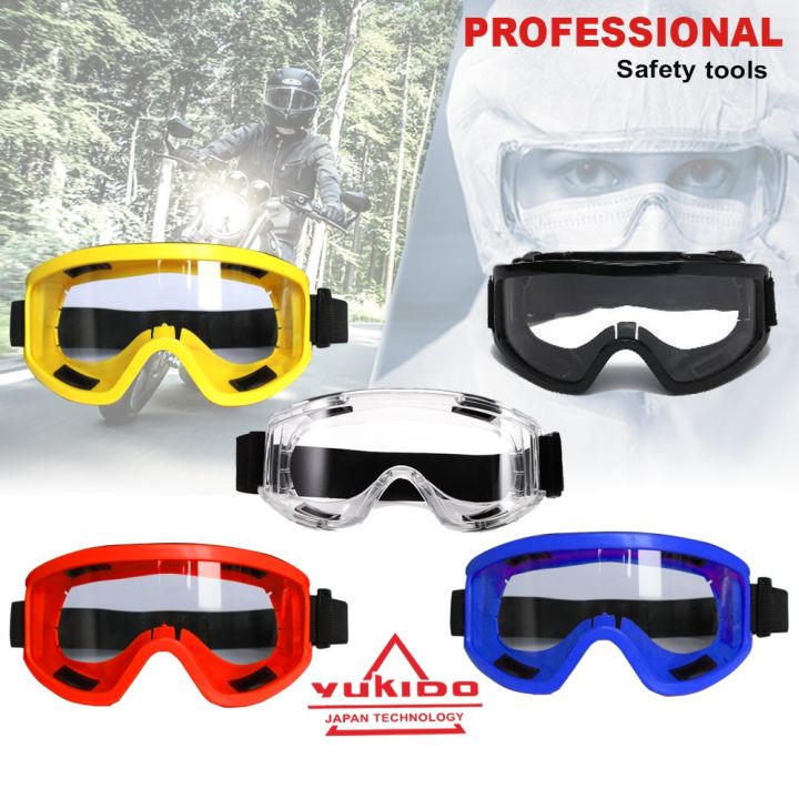 KUALITAS TERBAIK - Kaca mata Safety Goggles / Kacamata Pelindung Kerja ...