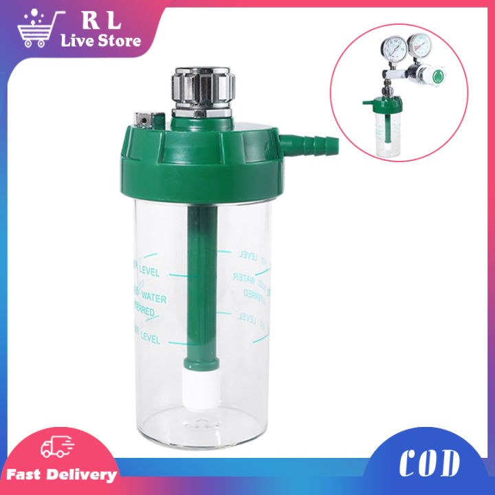 250ml Medical Oxygen Humidifier Bottle Oxygen Regulator Humidifying ...