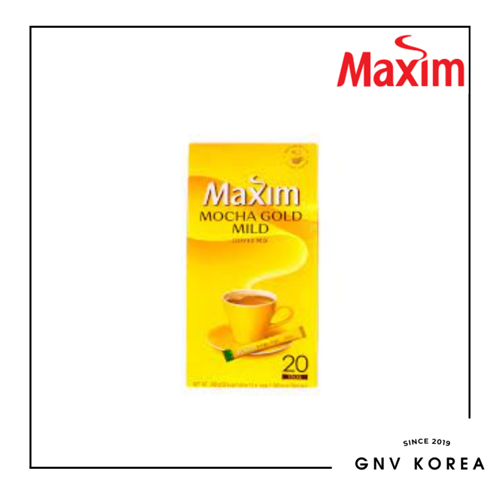 [MAXIM] MOCHA GOLD MILD 20pcs/100pcs | Lazada PH
