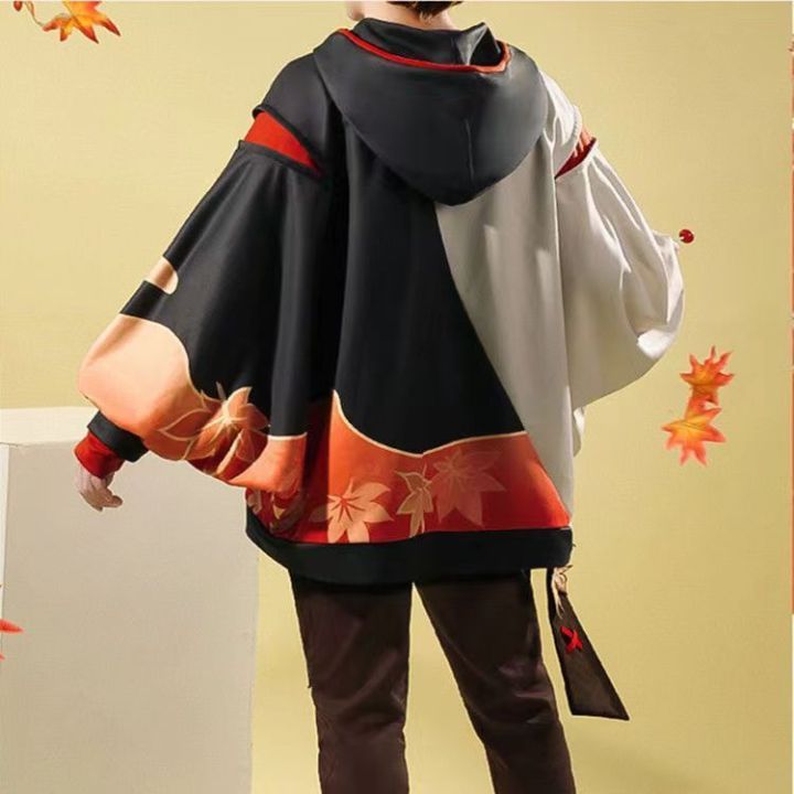 Genshin Impact Kaedehara Kazuha cosplay Ibari cos Clothes Suit Daily ...