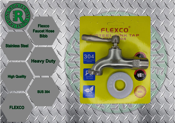 Flexco Stainless Faucet Hose Bibb | Lazada PH