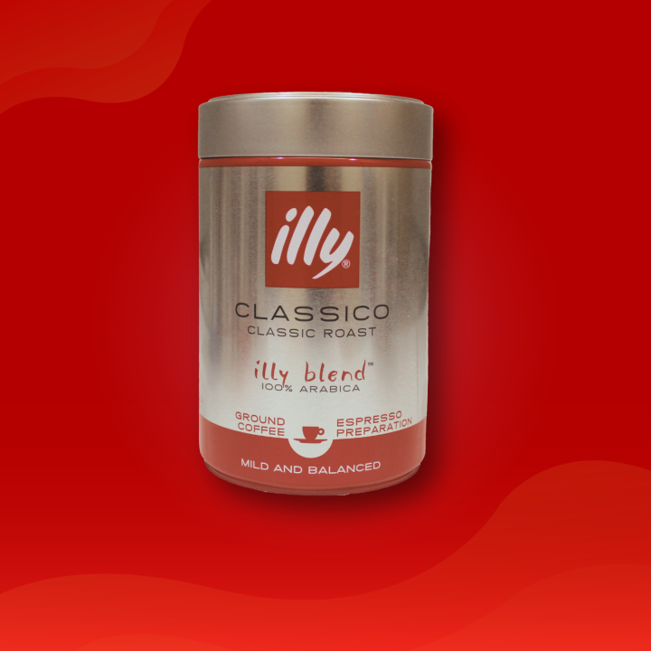 Illy Classico Roasted Ground Coffee 250G | Lazada PH