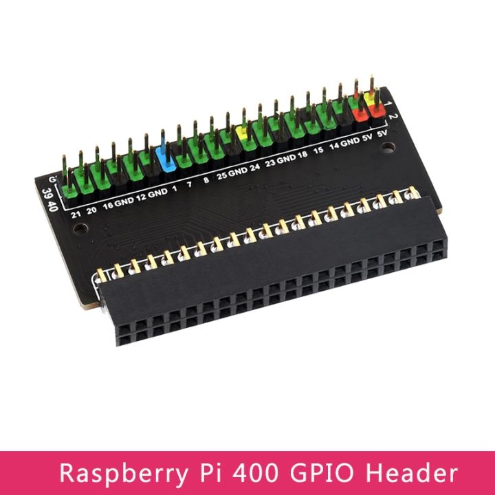 Raspberry Pi 400 Gpio Interface Adapter Module pin / 1 X 40pin Header Adapter Gpio Extension ...