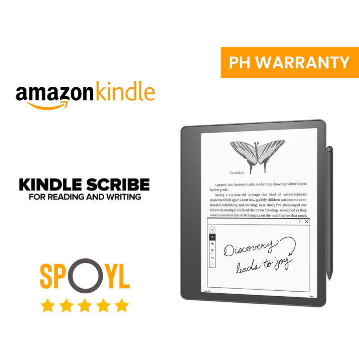 Amazon Kindle Scribe for reading and writing, with a 10.2” 300 ppi ...