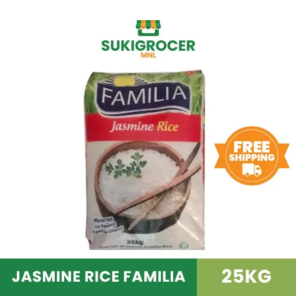 Jasmine Rice Familia 25kg | Lazada PH