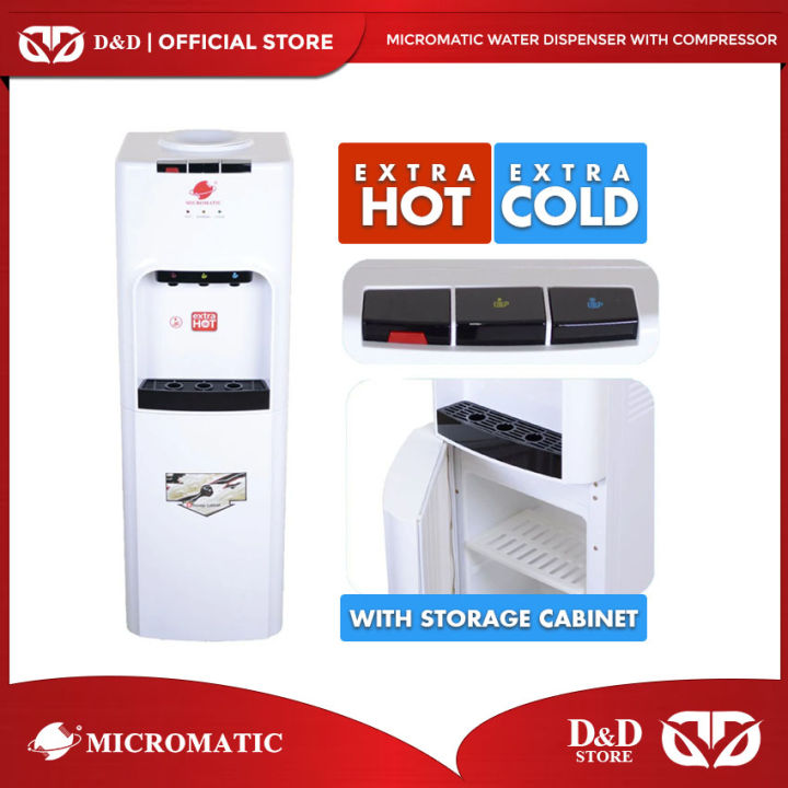 D&D | Micromatic MWD-2019 Water Dispenser Compressor Type Cooling w ...