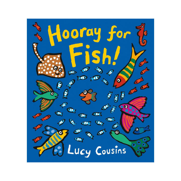 milu Original English Gift Audio Hooray for Fish Board Book Lucy ...