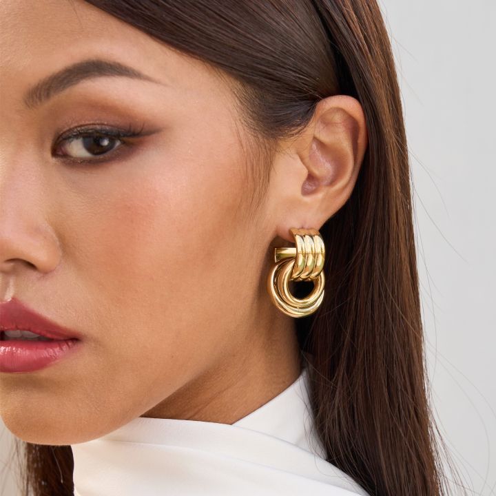 Valichain - Versailles Hoop Earring | Lazada.co.th