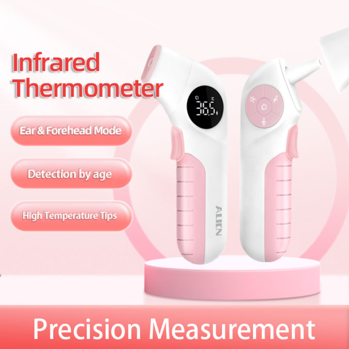 Alicn Tri-Use Infrared Ear and Forehead Thermometer, in-Ear and No ...
