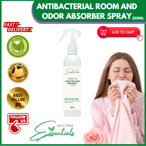 Antibacterial Room and Odor Absorber Spray 250ml Fresh Bamboo ...