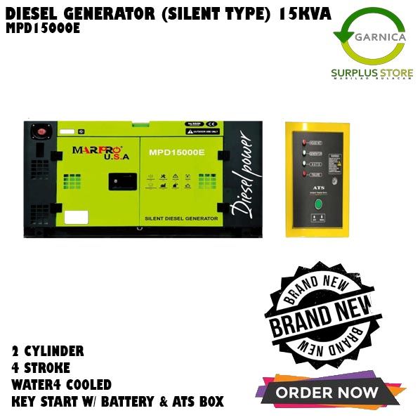 MARPRO Diesel Generator 15kva | Lazada PH