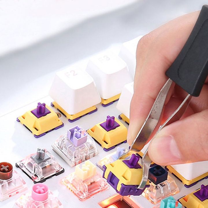 2 In 1 Key Switch Puller Keycap Puller Wire Switch Mechanical Keyboard ...