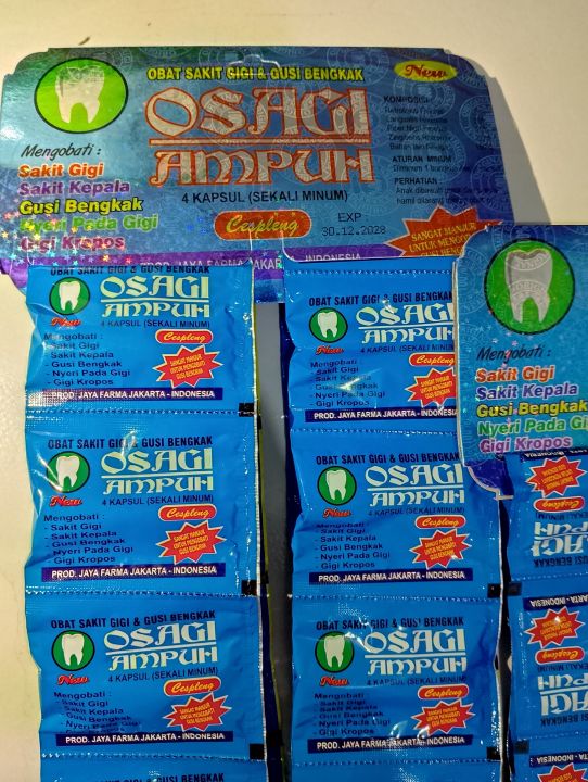 OBSAGI OBAT SAKIT GIGI OBAT GUSI OBSAGI | Lazada Indonesia