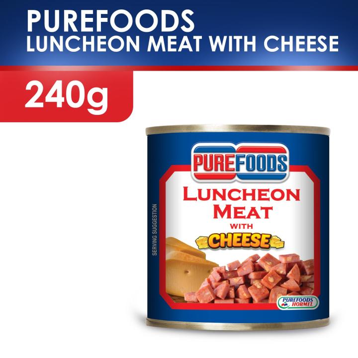 Purefoods Luncheon Meat Cheese (240g) | Lazada PH