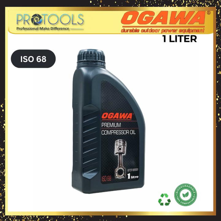 Ogawa 1L Air Compressor Oil ISO 68 Lubricant Oil | Lazada