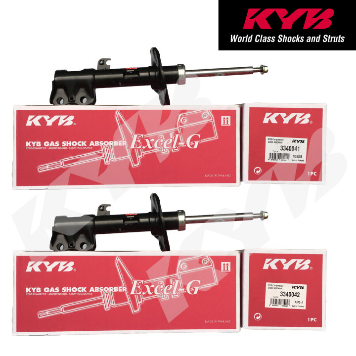 KYB 3340041/3340042 for Toyota Corolla Altis 2014 - 2018 Set of 2 Front Gas Shock Absorber ...