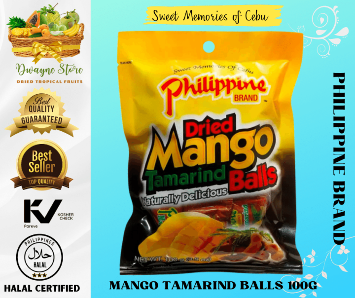 Dried Mango Tamarind Balls 100g | Lazada PH