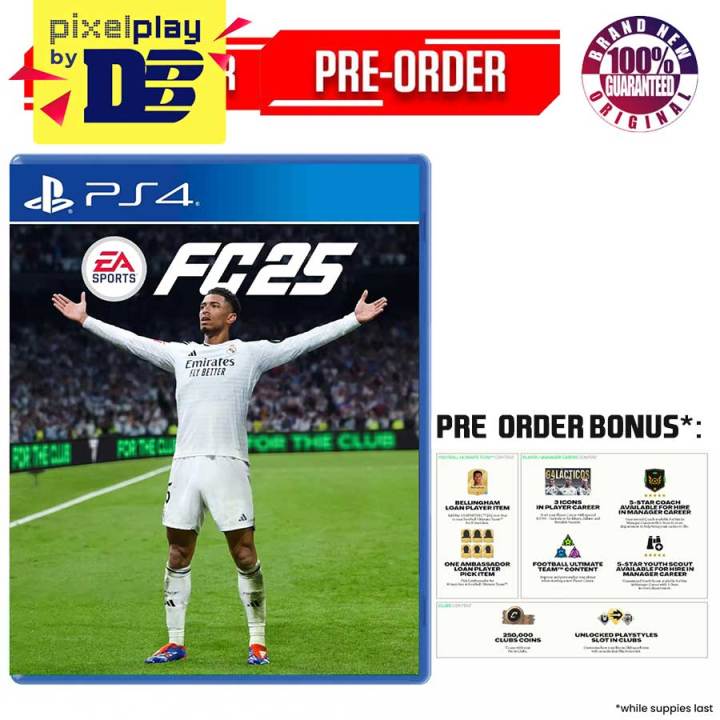Playstation 4 EA Sports FC 25 (R3) | Lazada PH