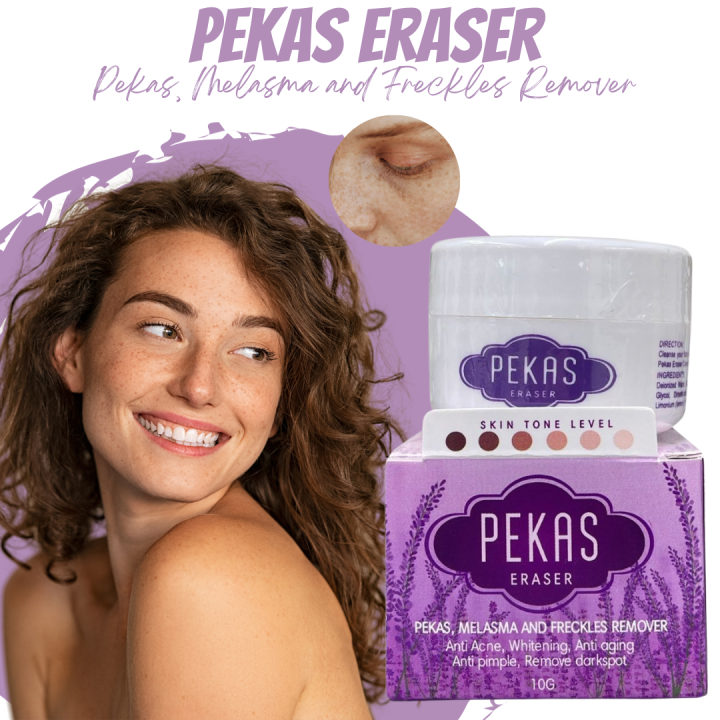 AUTHENTIC Effective Pekas Eraser Lightening Cream (Pekas, Melasma ...
