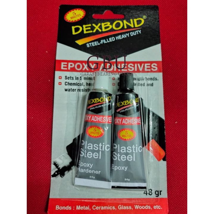 LEM EPOXY ADHESIVE / LEM BESI 5 MENIT DEXBOND ORIGINAL | Lazada Indonesia