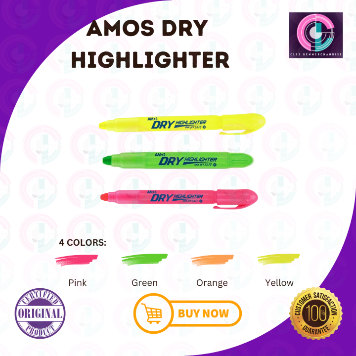 Amos Dry Highlighter | Lazada PH