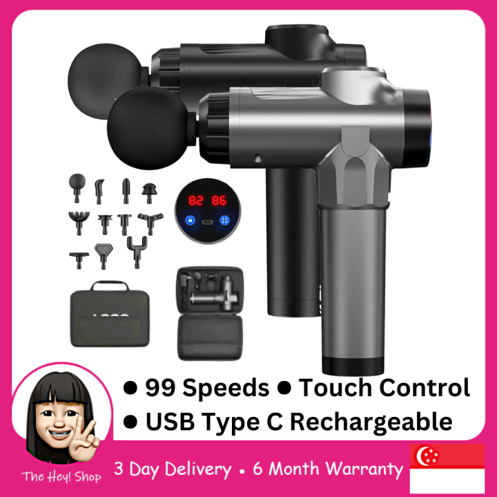 Mojo 99-Speed Massager USB-C Rechargeable Powerful | Lazada Singapore